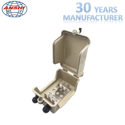 Sematkan 30 Pair Copper Termination Box Indoor Dengan Frame Mount Kembali