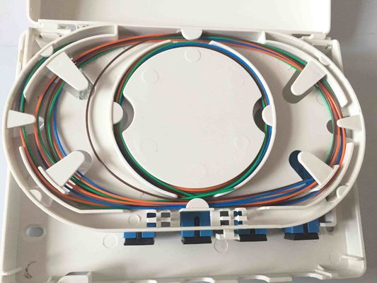 Pemasangan Kabel Fiber Optic Box yang mudah, Waterproof 4 Cores FTTH ...